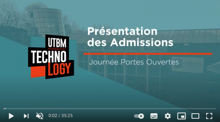 Admissions Utbm | UTBM