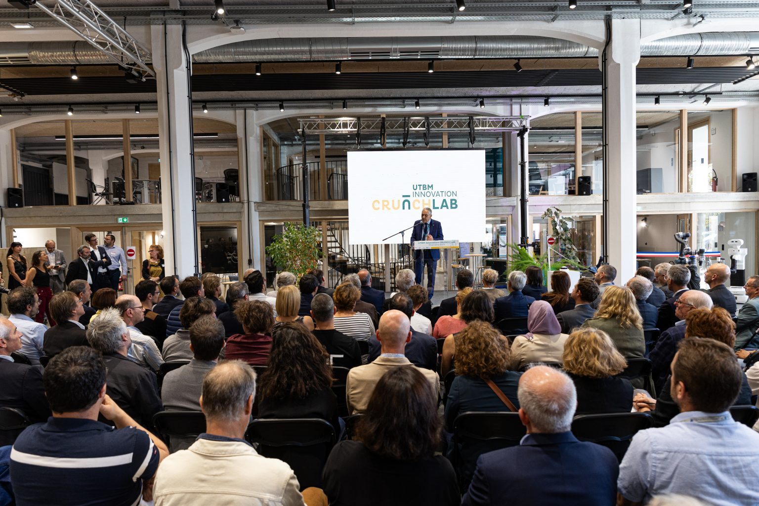 Un nouvel écrin de 2000 m2 pour l’UTBM Innovation CRUNCH Lab© | UTBM